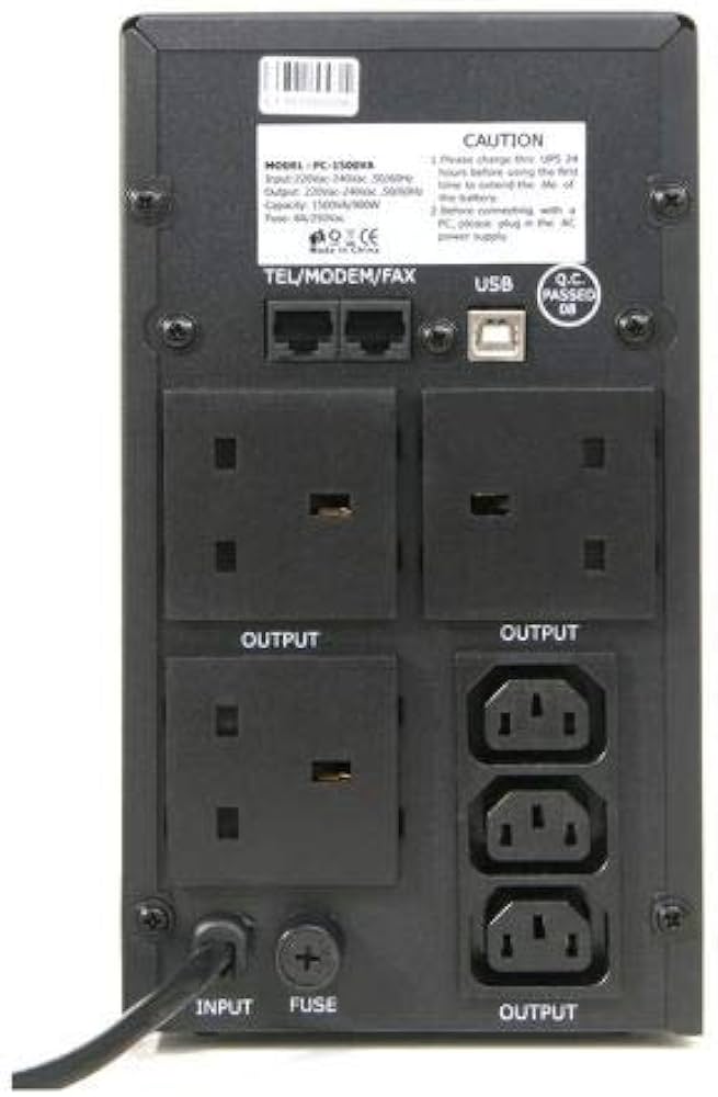 Powercool Smart UPS 1500va Call Today For Deals UPS Centre