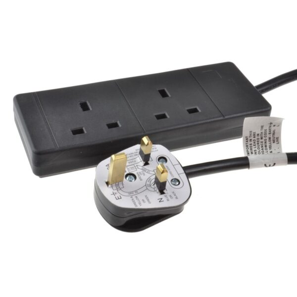 2m 4 Gang 13a Extension with C14 Plug - UPS Centre