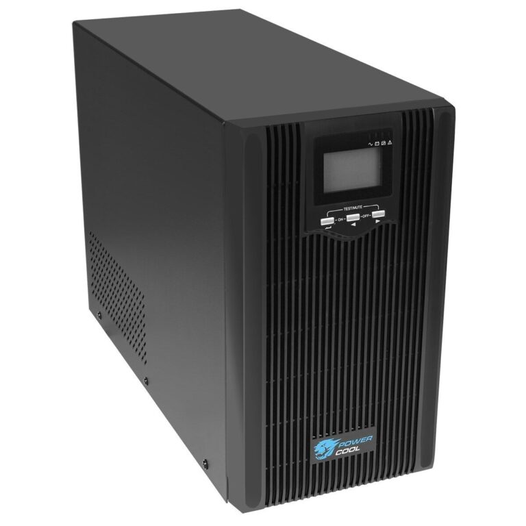 Powercool Smart UPS 3000 VA 2400Watt 2x UK Sockets 3x IEC Sockets UPS ...